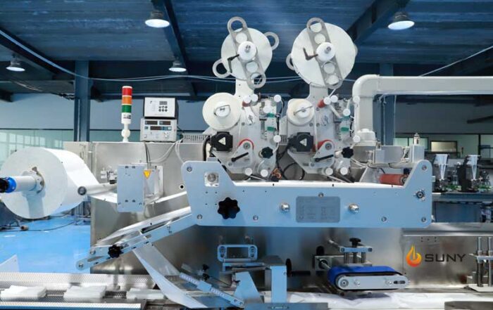 What equipment does the wet wipes production line consist of? | SUNY ...